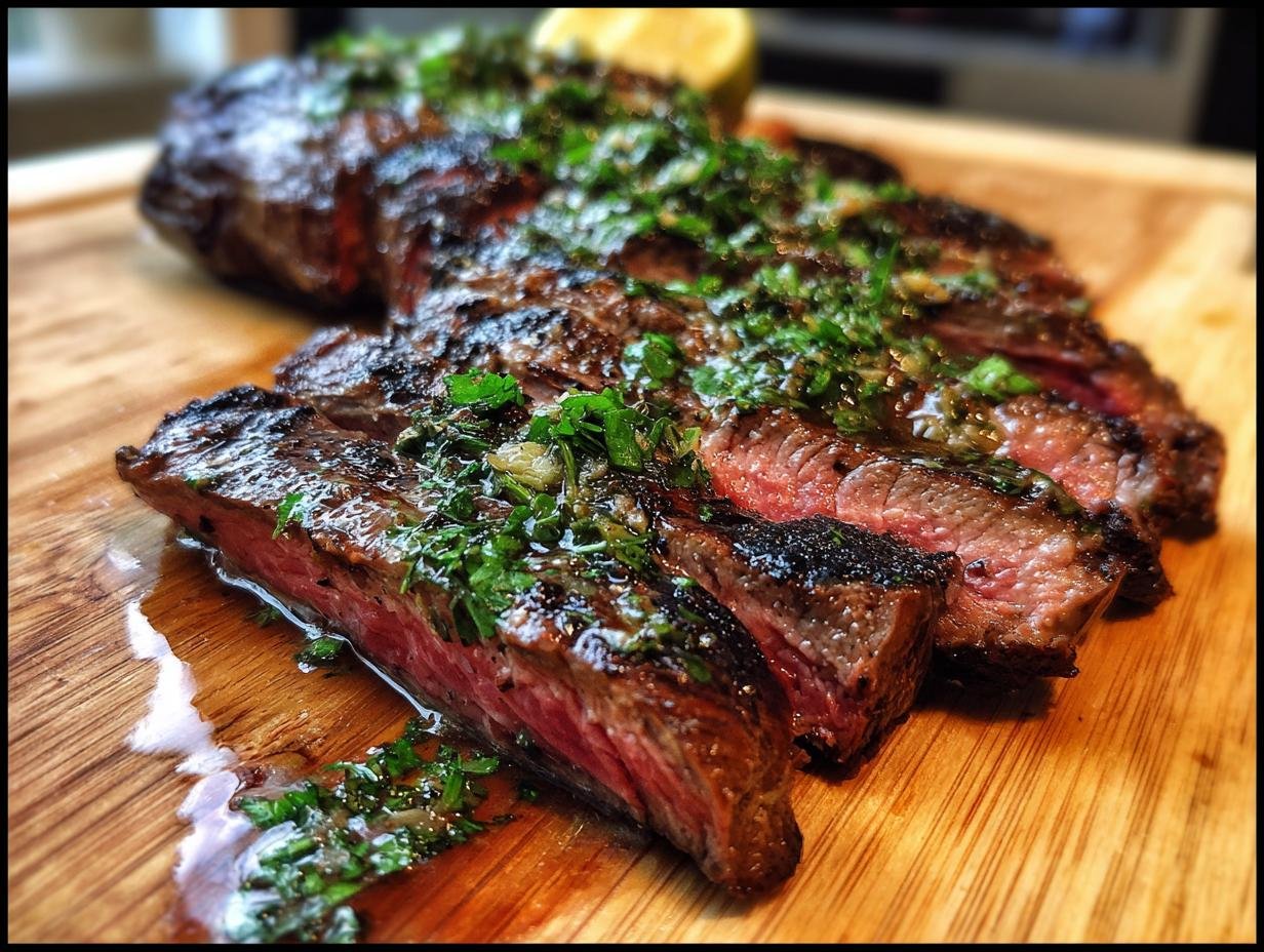 Steak: 2 lb Garlic Butter Brazilian Steak Perfection - Tastysizzle