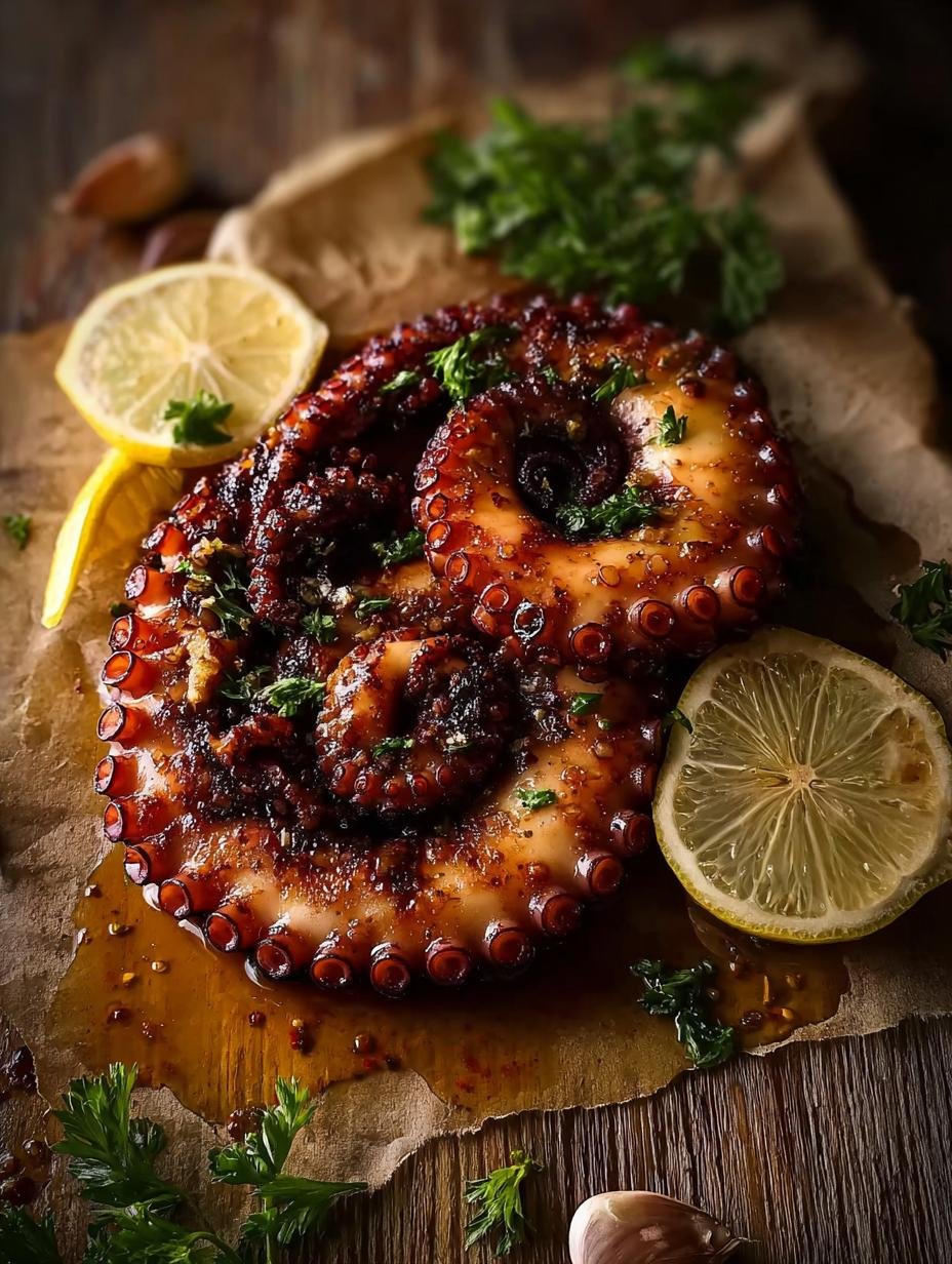 Grilled Octopus Home: 2 Secrets for Amazing Flavor - Tastysizzle