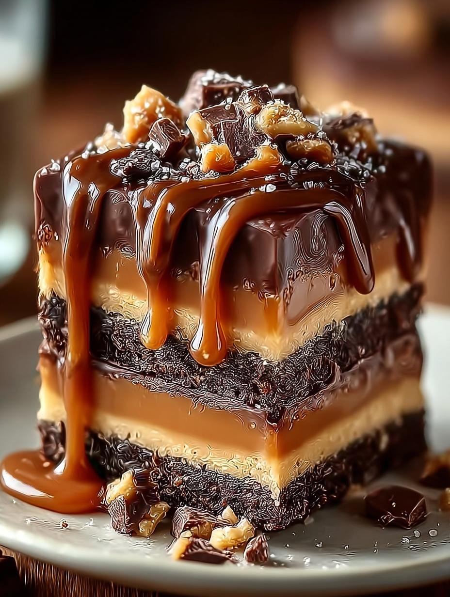 Creamy Chocolate Caramel Toffee: 7 Layers of Indulgence - Tastysizzle