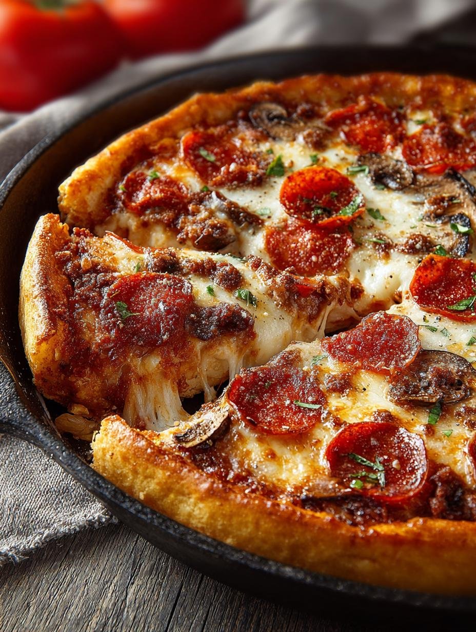Deep Dish Pizza: 6 Reasons to Love This Cheesy Delight - Tastysizzle