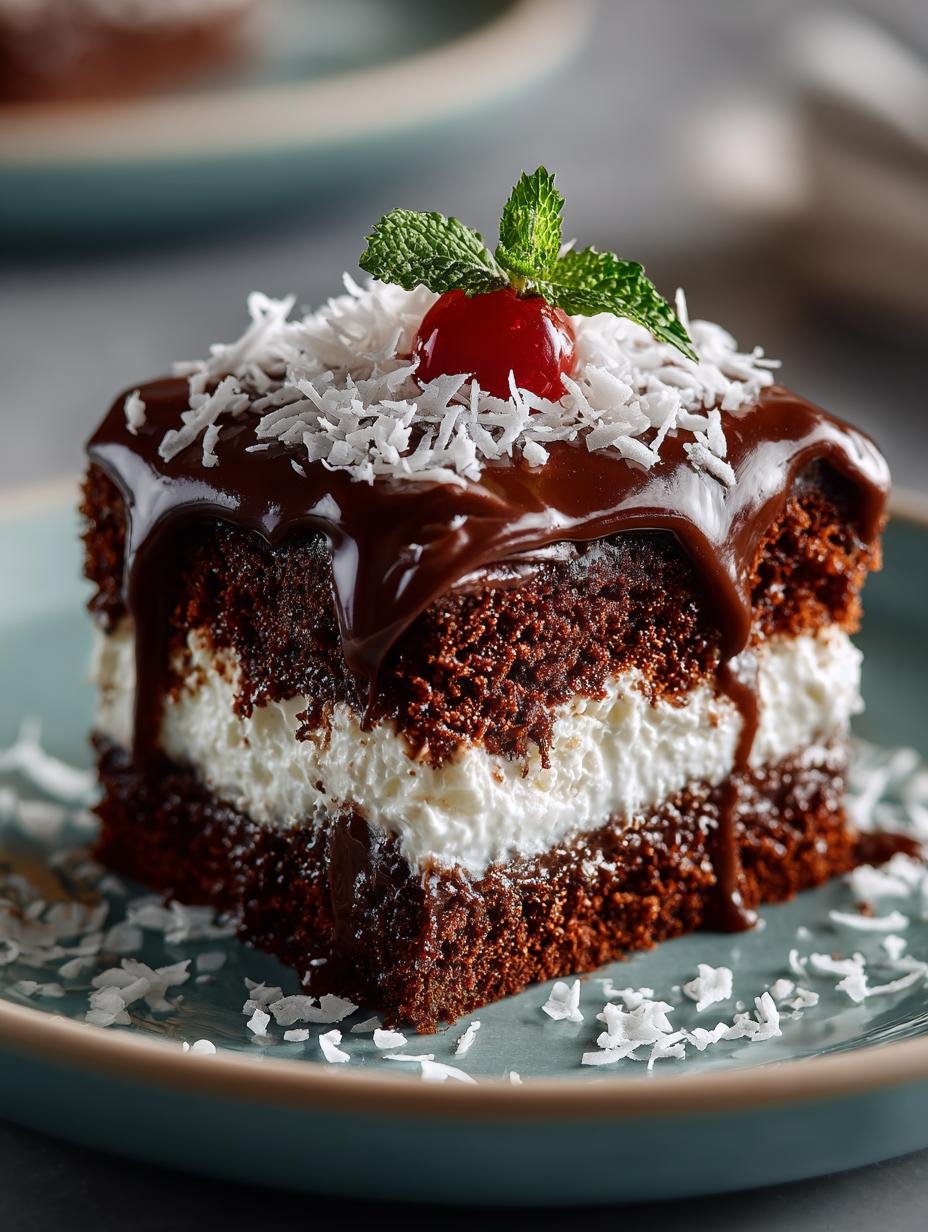 Mounds Cake: 7 Irresistible Layers of Chocolate Bliss - Tastysizzle