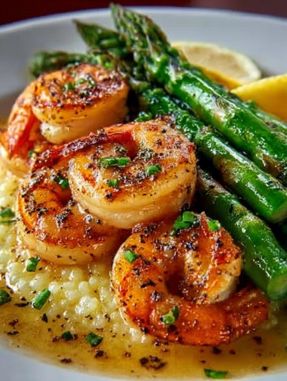 Lemon Butter Shrimp Asparagus: 7 Simple Steps to Delight - Tastysizzle