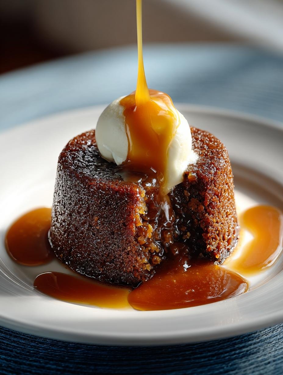 Indulgent Sticky Toffee Pudding with Caramel Sauce - Tastysizzle