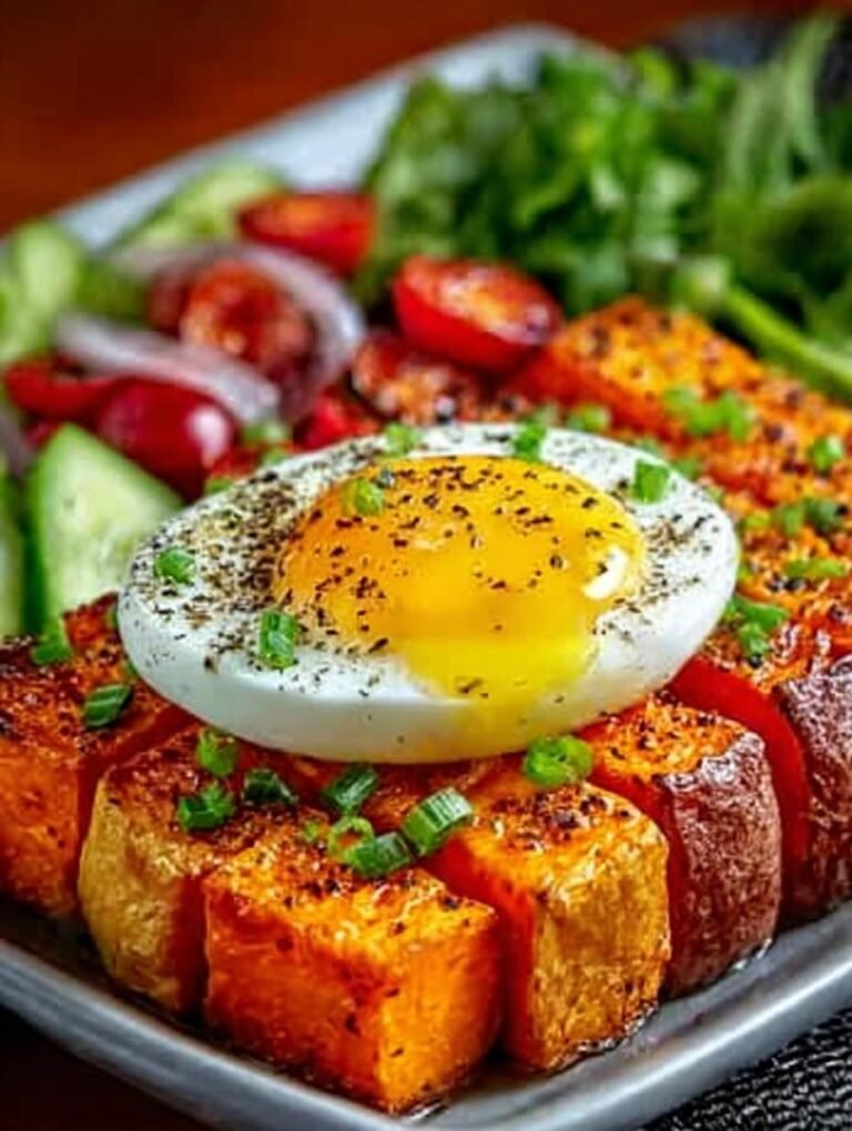 Roasted Sweet Potato Egg Power Bowl: A Healthy Delight - Tastysizzle