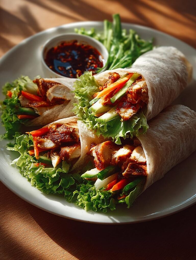 Vietnamese Chicken Wraps: 5 Fresh and Flavorful Ideas - Tastysizzle